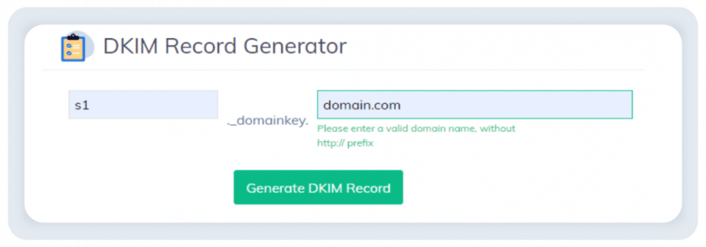DKIM Record Syntax - Create an Errorfree DKIM Syntax Easily!
