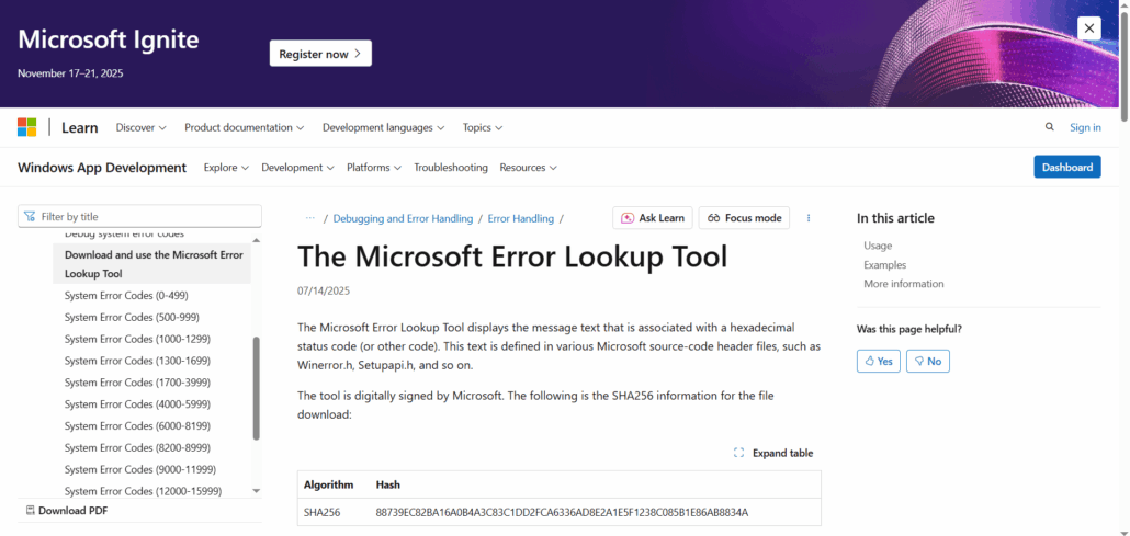 Códigos de error de Microsoft: Tipos, soluciones y resolución de problemas